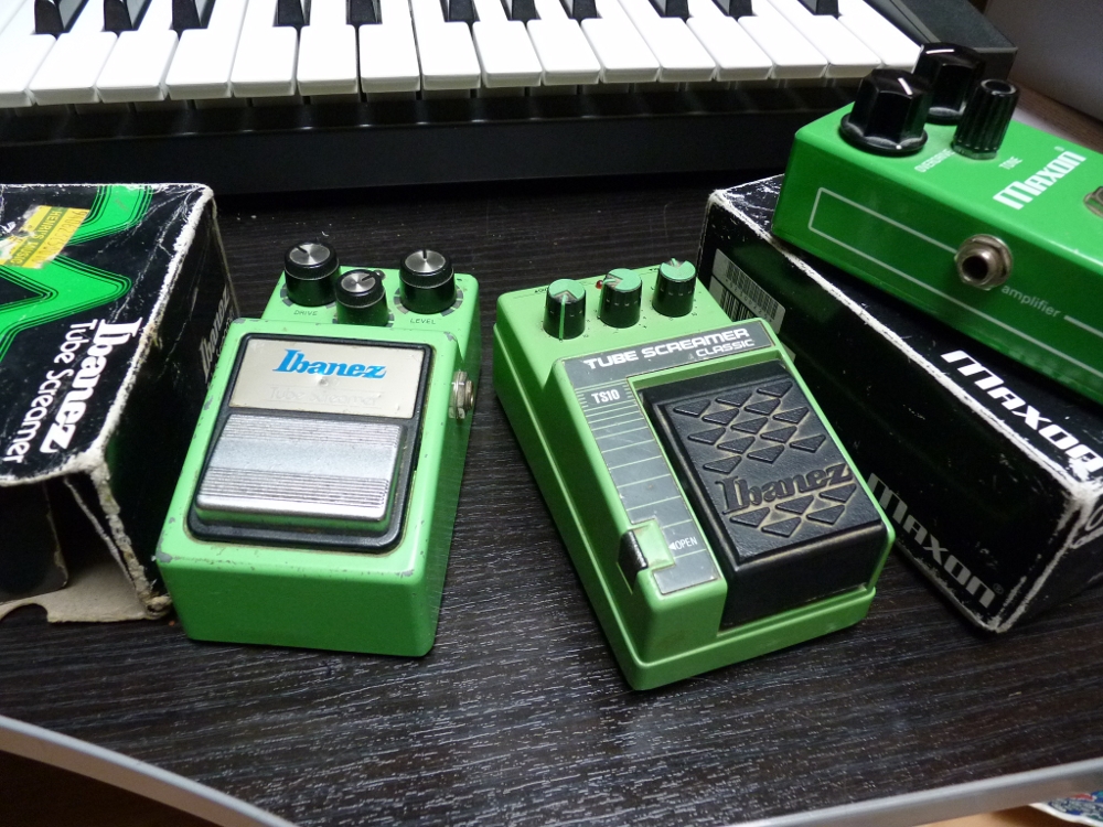 TS9, TS10 et OD808, quelques Tubescreamers originales - DIY Guitar ...